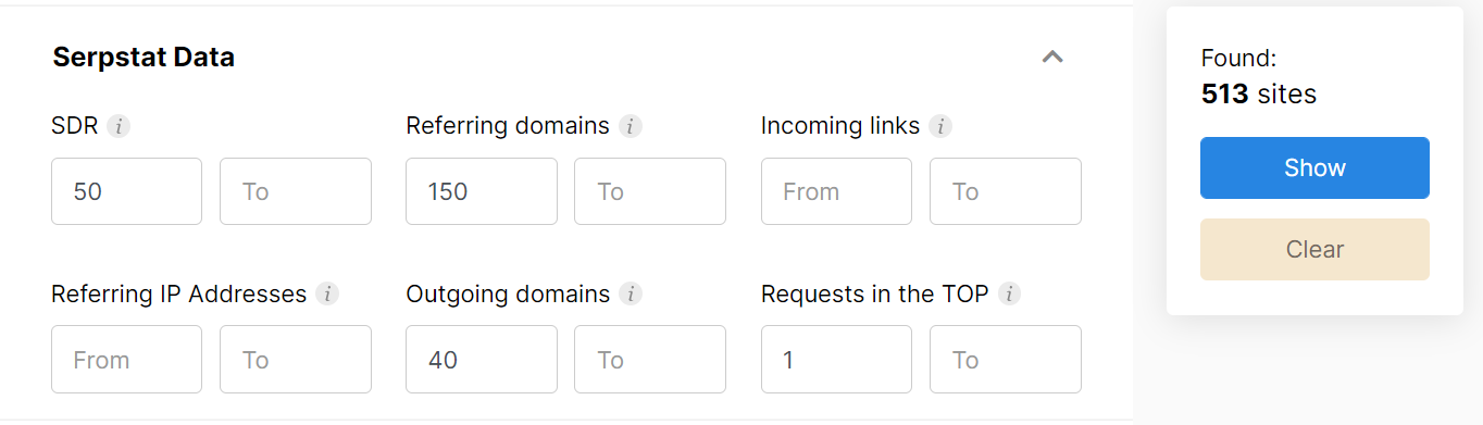 Collaborator Integrated Serpstat metrics — Сollaborator
